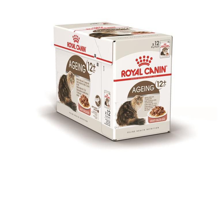 Boîtes Chat – Royal Canin Sachet Ageing +12 - 12 x 85 g